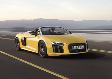 Audi R8 Spyder V10: debutta al New York International Auto Show ...
