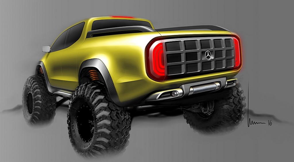 Mercedes X-Class Concept: benvenuto pickup Mercedes | Cavalli Vapore