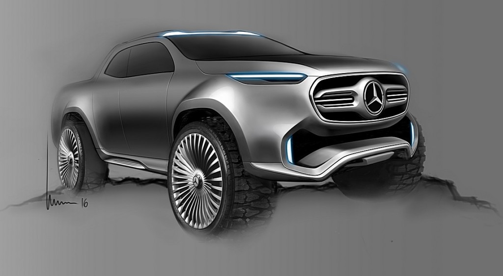 Mercedes X-Class Concept: benvenuto pickup Mercedes | Cavalli Vapore